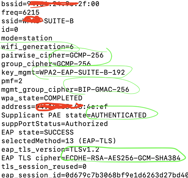 WPA3 SuiteB-192 Bit Authentication with WPA Supplicant in 6Ghz Band ...
